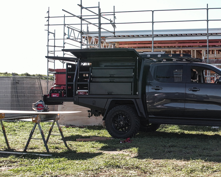 Isuzu D-Max TrailCore Service Body – Utemaster