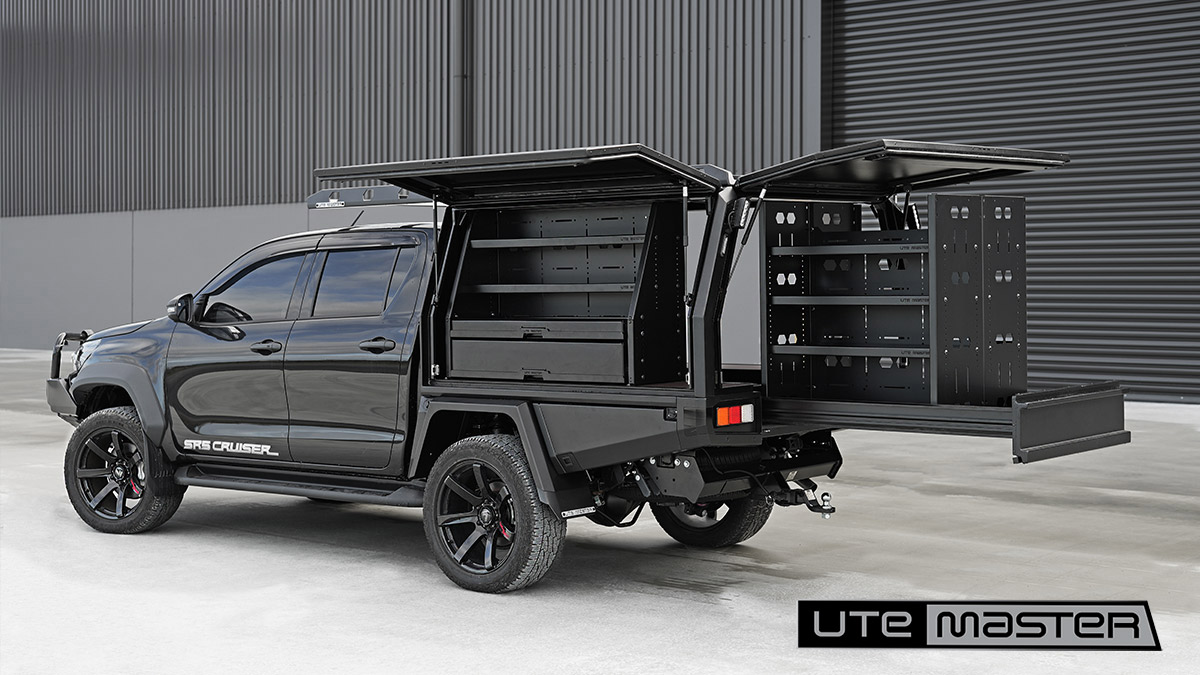 Utemaster TrailCore Service Body to suit Toyota Hilux.