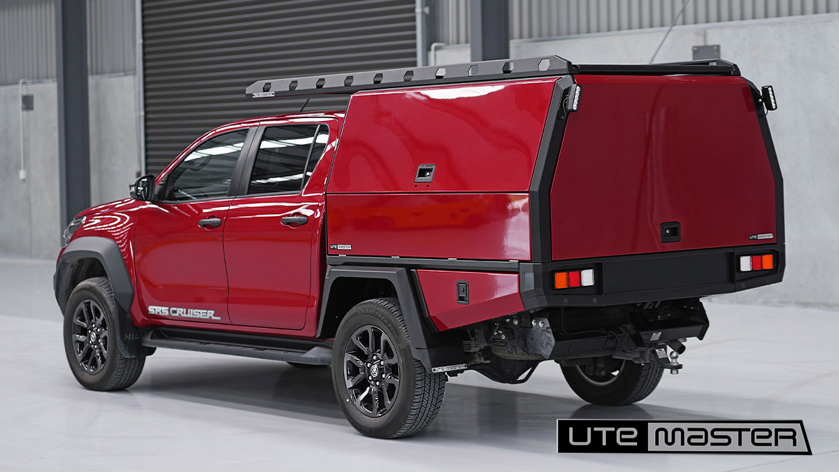 Utemaster TrailCore Service Body to suit Toyota Hilux.