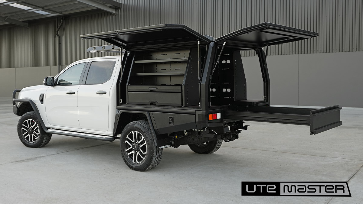 Utemaster TrailCore Service Body to suit Ford Ranger