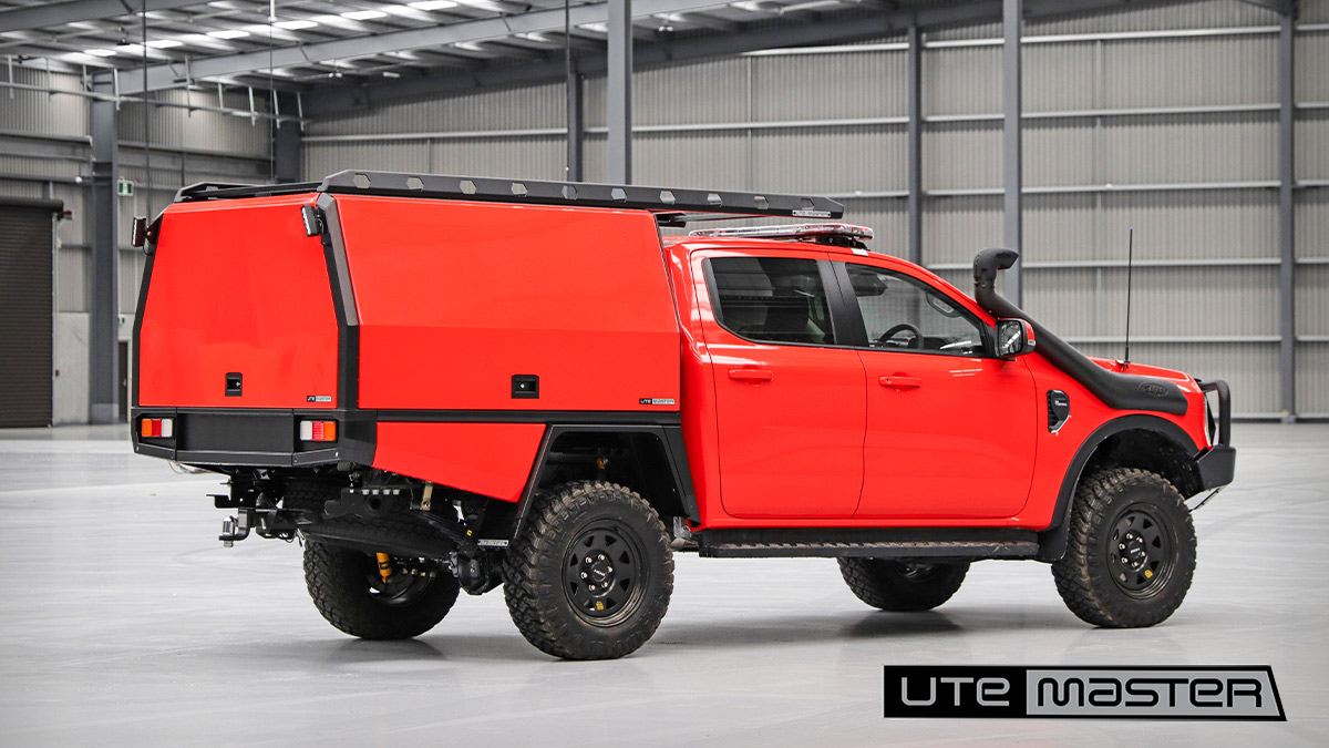 Utemaster TrailCore Service Body to suit Ford Ranger