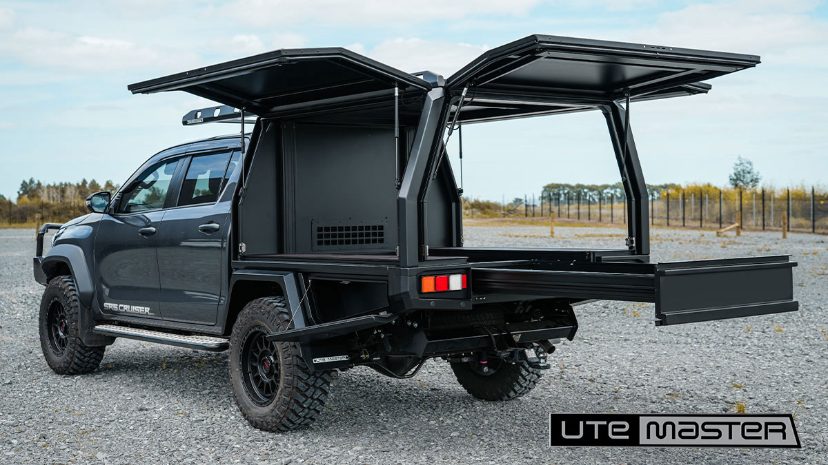 Utemaster TrailCore Service Body to suit Toyota Hilux.